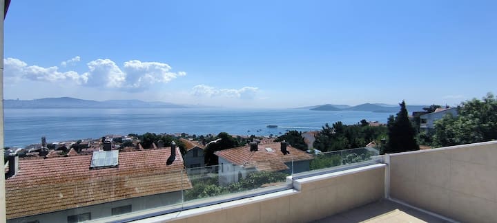 Breathtaking Seaview Dublex, Quiet And Green - トルコ プリンスィズ諸島 Adalar