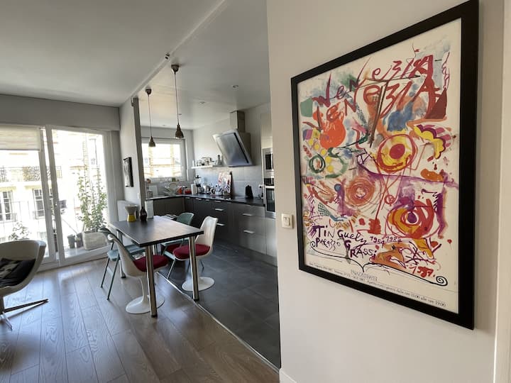 Appartement Terrasse Boulogne / Roland Garros / Jo - ibis Paris Boulogne Billancourt