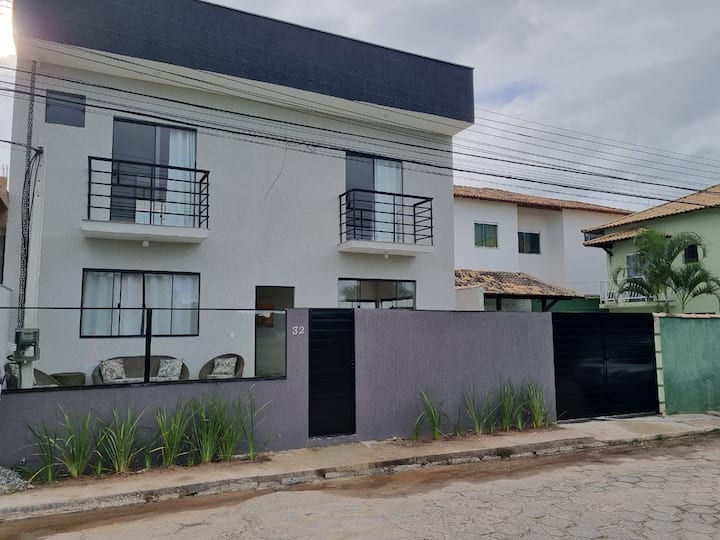 Casa Com Piscina E Ar 3 Quartos Cond Dos Pássaros - Cabo Frio