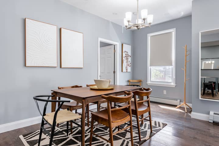 Mod-japandi Apt | 18 Min Ny Bus, Near Tunnel - Bogota, NJ