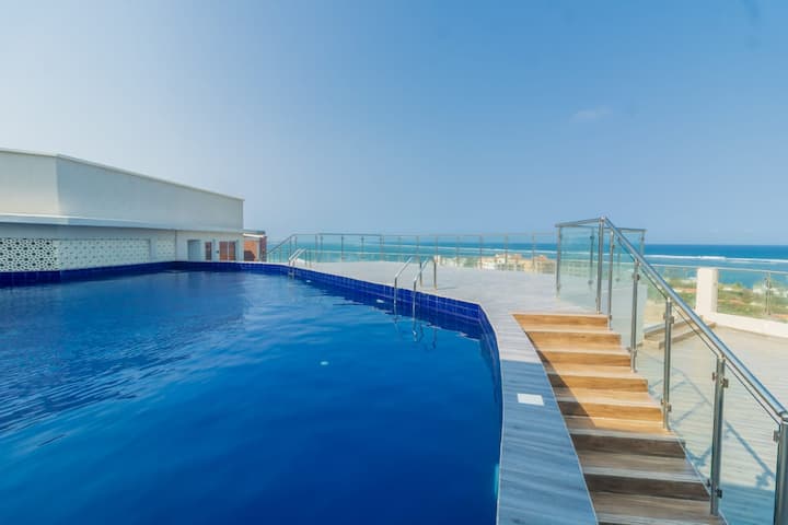 Luxurious & Classy Beach/seaview 4 Br - Mombasa