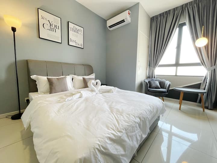 #Hsj2dl Cozy 1bedroom 2pax Wifi&netflix S&thomez民宿 - Sepang