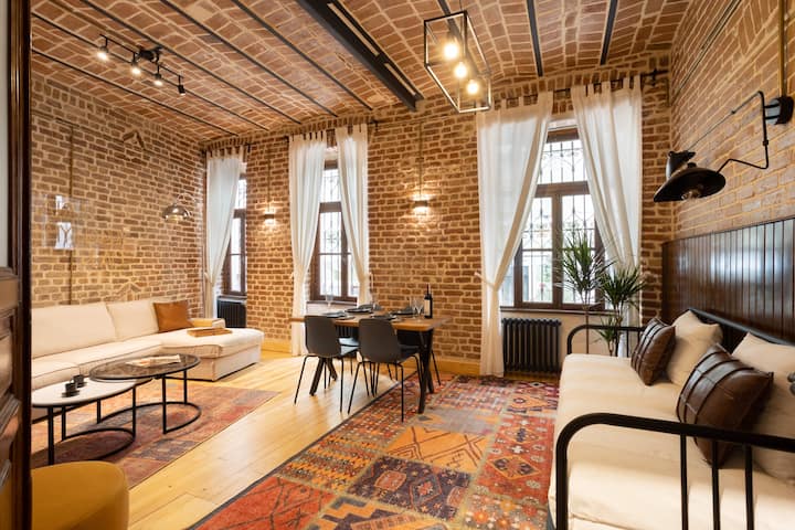Nest Galata-charming&cosy Heritage Loft W/hammam - İstanbul