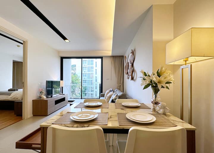 Gk01：siam Area/downtown 2 Bedroom/bts Ploenchit - Bangkok