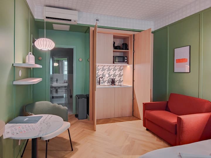 Grand Studio Lafayette Avec Balcon - Beaulieu-sur-Mer