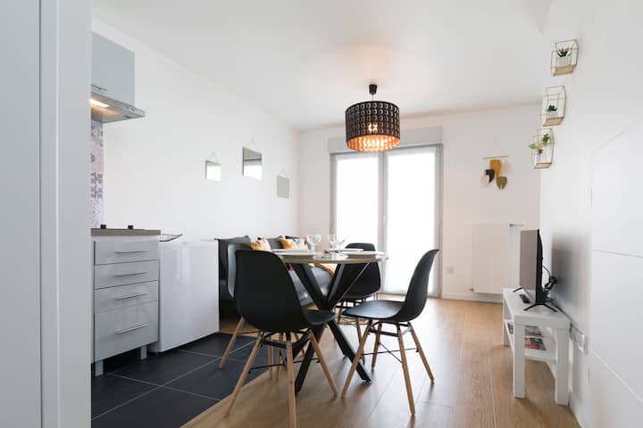 Cosy Studio Entre Paris Centre Et Disneyland - Île-de-France