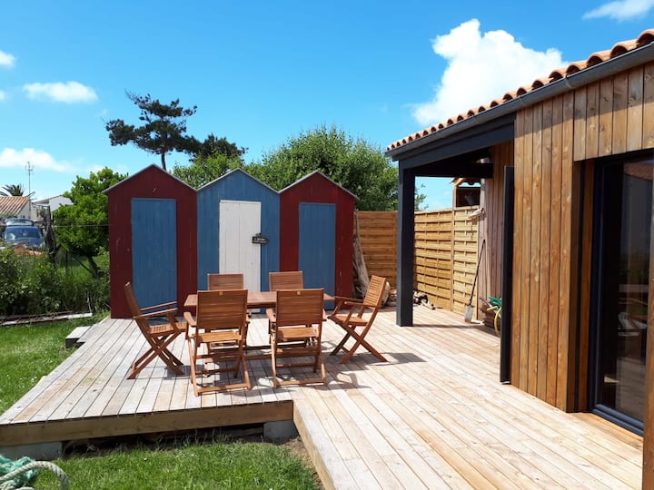 Maison Style Cabane Vue Sur Dune - Saint-Denis-d'Oléron