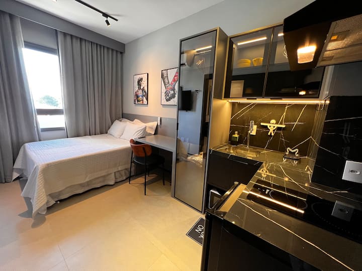 Studio Próx. Allianz Parque C/ Garagem Rotativa - São Paulo