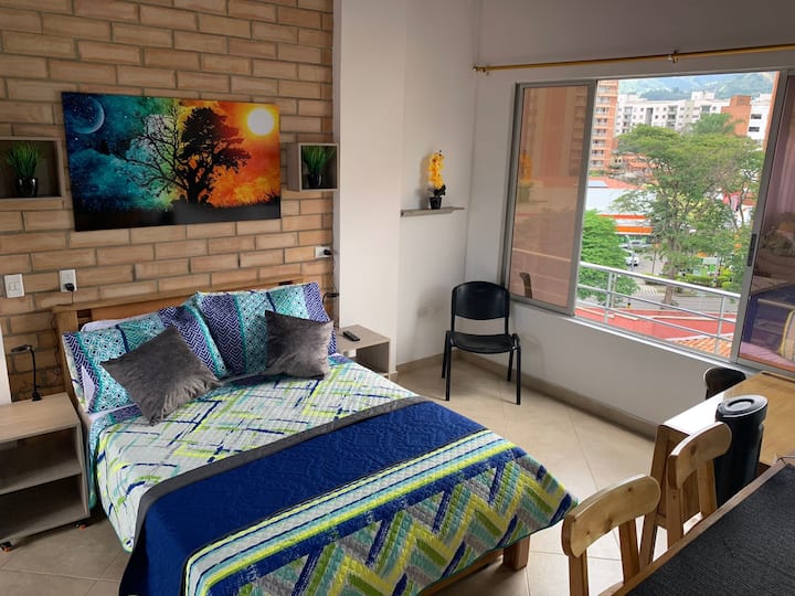Best 1-2-4peoplestudio 28m²+1wc3bdlaurelstodocerca - Medellín