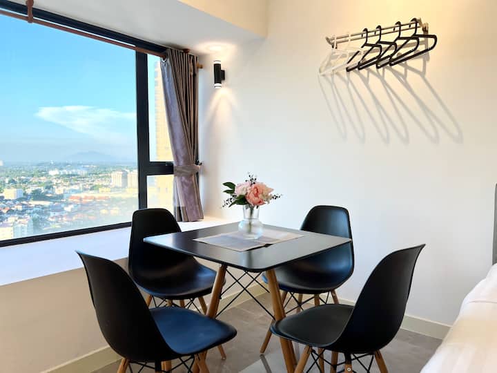 Melaka Town Studio @City-view/4pax/bathun/wi-fi/tv - Malacca