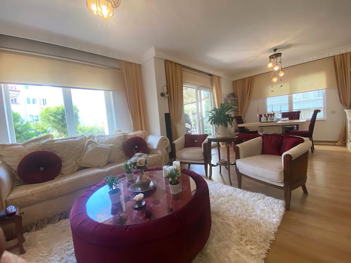 Duplex Semi Villa With Terrace, Patio & Pool - Marmaris