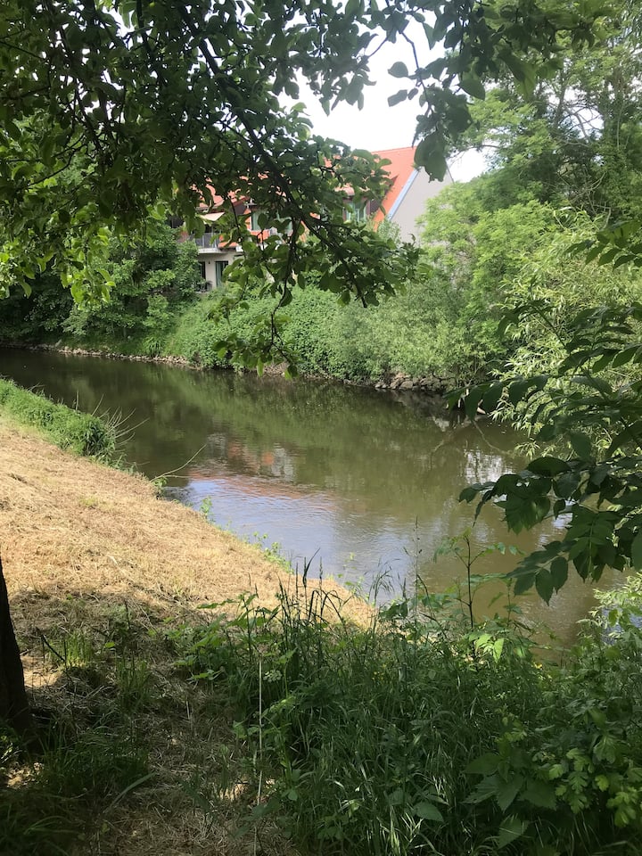 Clamping In Leipzig Am Fluss   Komfort Wohnwagen - Leipzig