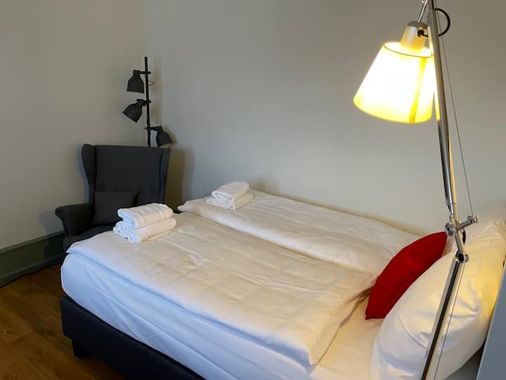 Palmbräu Appartement: Innenhofblick/zentrum - Schriesheim