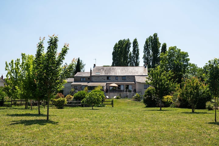 Maison De L'île - Havre Authentique & Verdoyant - Chalonnes-sur-Loire