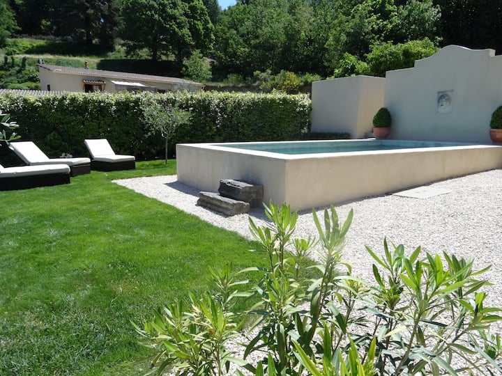 Maison,4-6 Personnes, Piscine Privée Chauffée - Malaucène