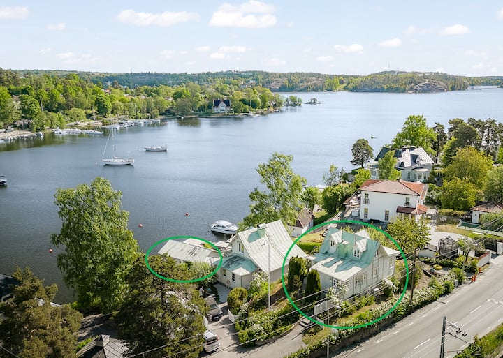 Skärgårdspärla Med Brygga & Båthus Nära Sthlm C - Nacka
