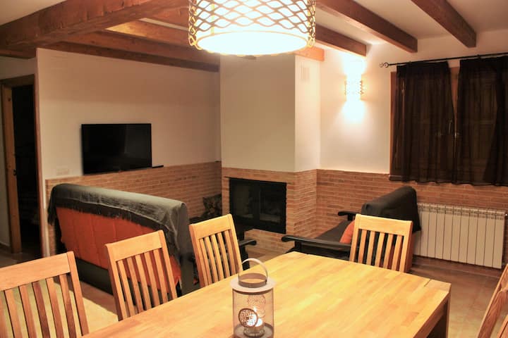 Apartamento Con Chimenea, Barbacoa Y Vistas - Tragacete