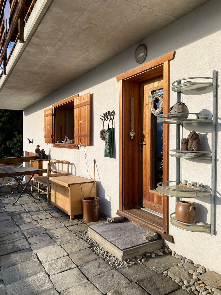 Ein Studio Mit Panoramablick - Wallis