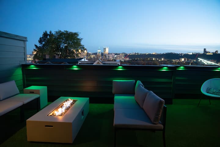 Botanic Haven | Garage | Rooftop | Skyline Luxury - Pittsburgh
