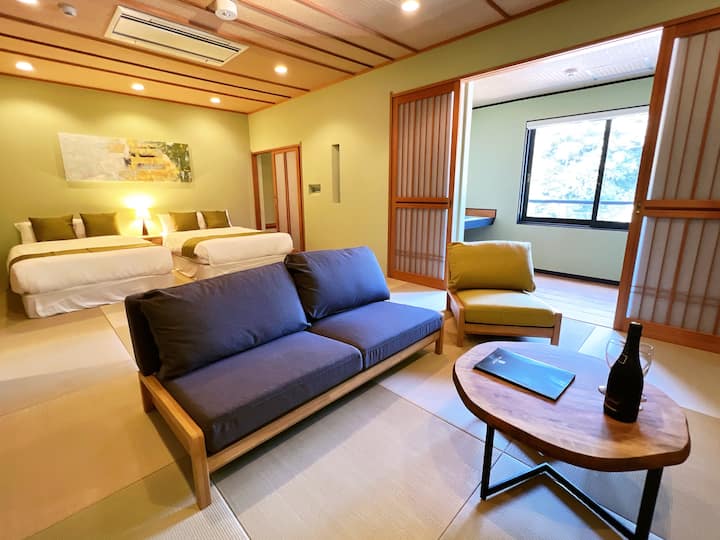 Or21a Owl Resort ー Open Air Hot Spring + Dinner! - Hamada