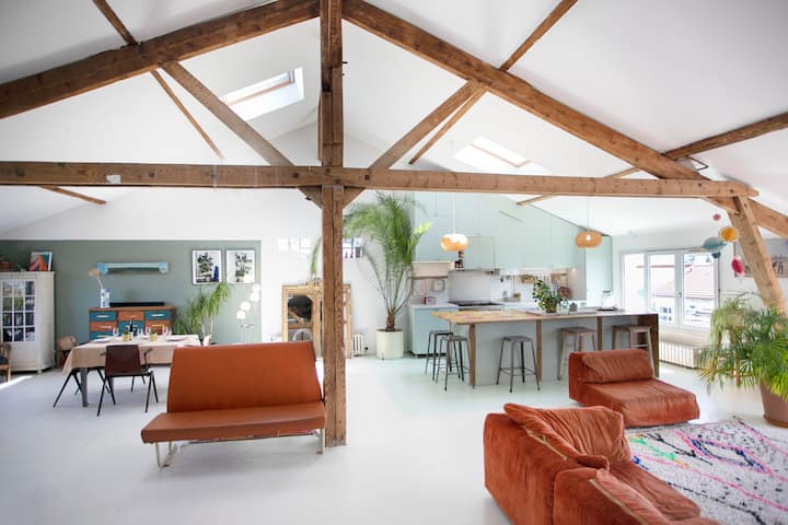 Big Loft Very Calm, Metro Ligne 9 Paris In 20 Min! - Montreuil