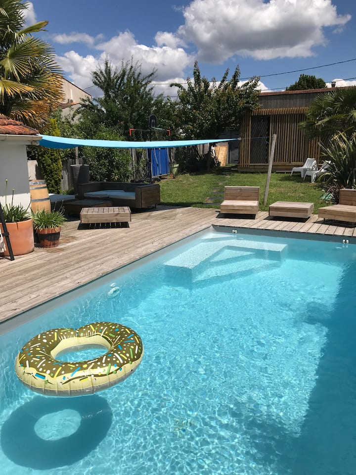 Maison Et Studio Calme Et Détente En Ville - Saintes