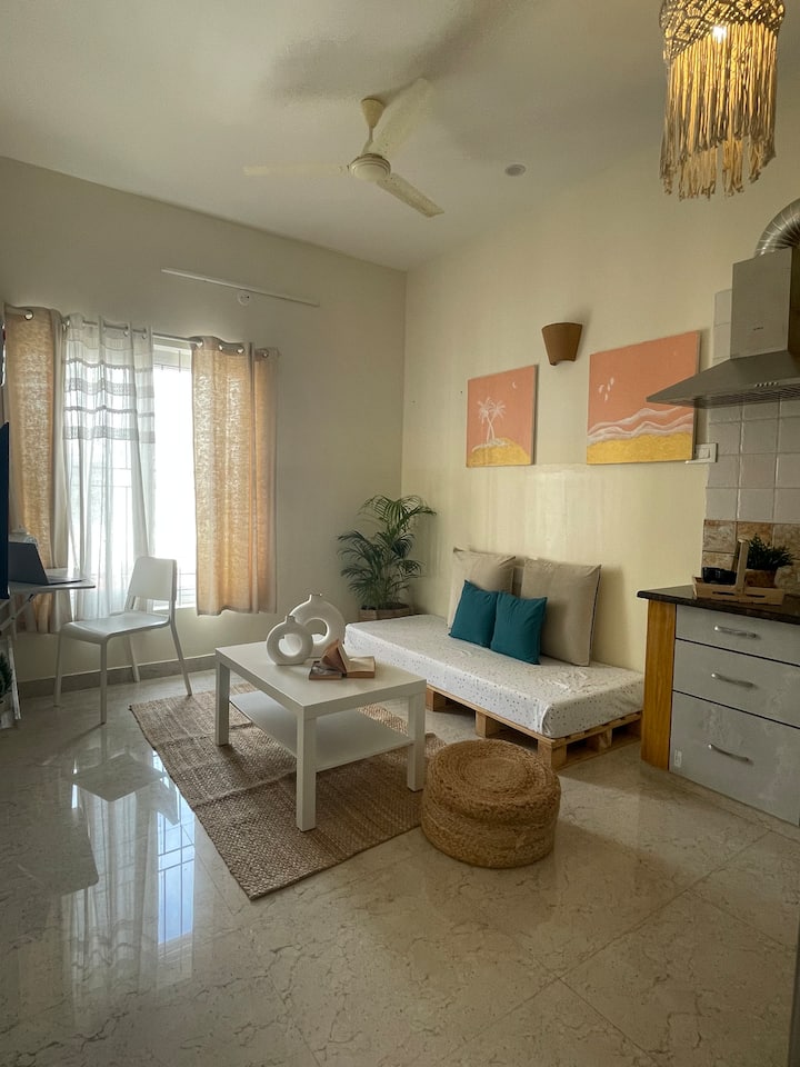 Street View 1bhk (Ac In Bedroom) In Koramangala - Bengaluru