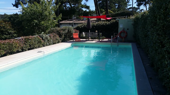 Villa Familiale Au Pyla Avec Piscine - Arcachon