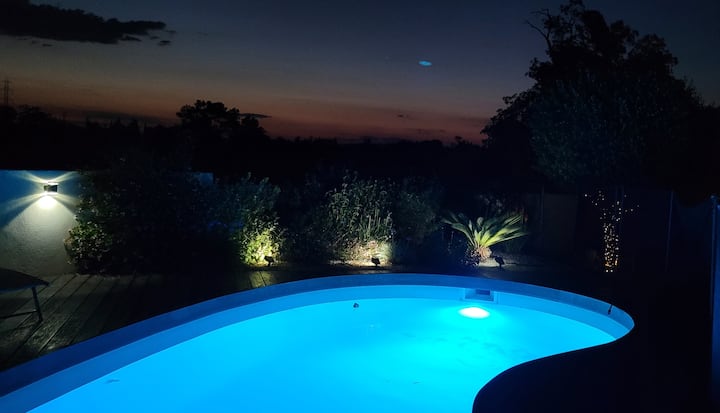 Rare Maison 5 Min Plage Parking Piscine Chauffée - Hérault