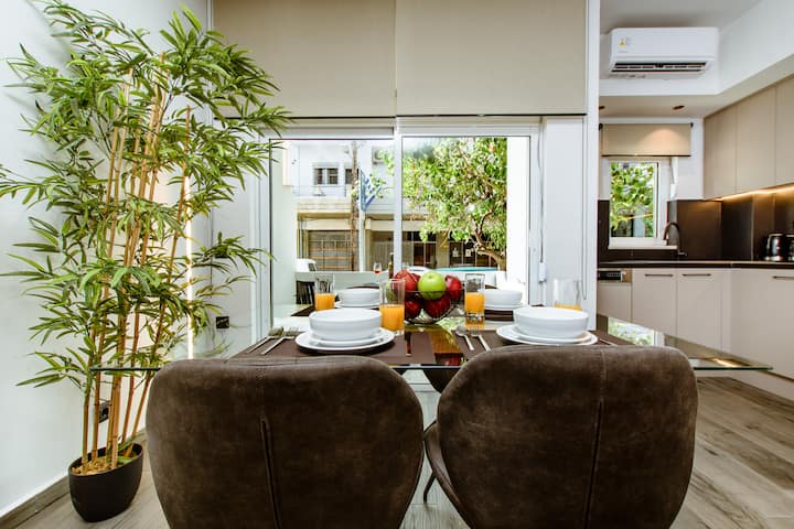 The Quiet Kingbed Free Parking&high-speed Fiber A - Chania