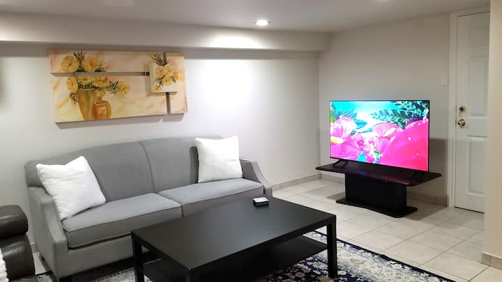 Cozy Basement Apartment Near Bus Stop & Dixie Go - Mississauga