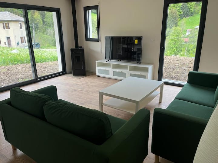 Villa En Bellevaux Avec Sauna Et Jacuzzi - Bellevaux
