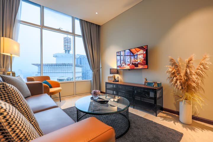 Calm Sojourn, Sky Suite Klcc - Kuala Lumpur