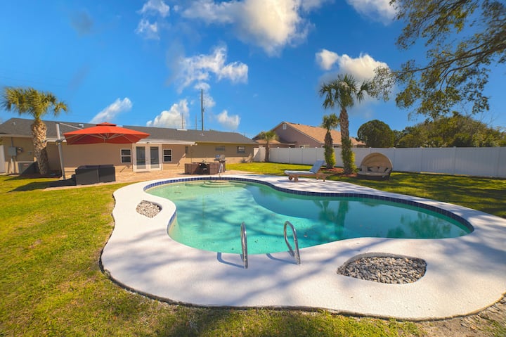 Huge Family Pool! 3min Universal, Epic, 15m Disney - Orlando
