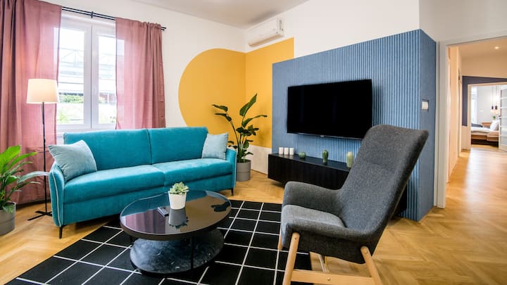 Superhost:center Terrace Apartment With Ac Bykovee - Bratislava