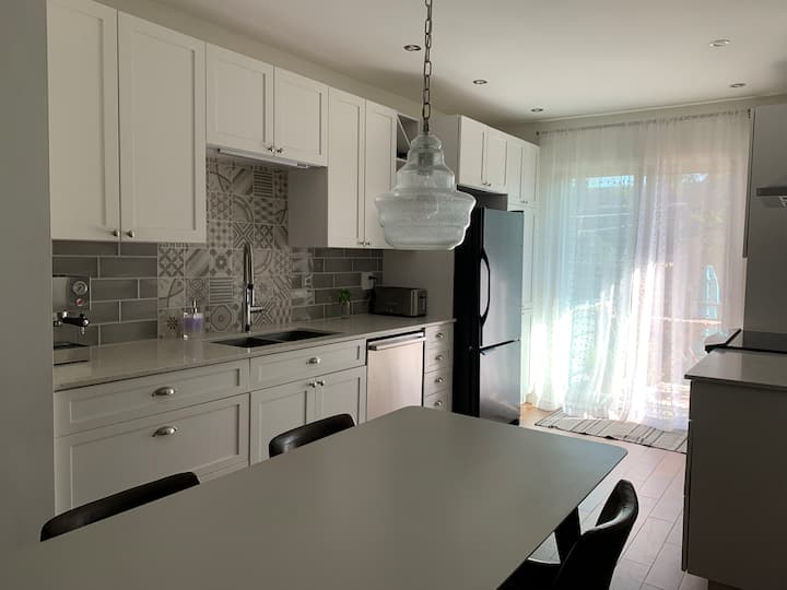 Appartement Lumineux Avec Cour Arrière à Montréal - Montreal