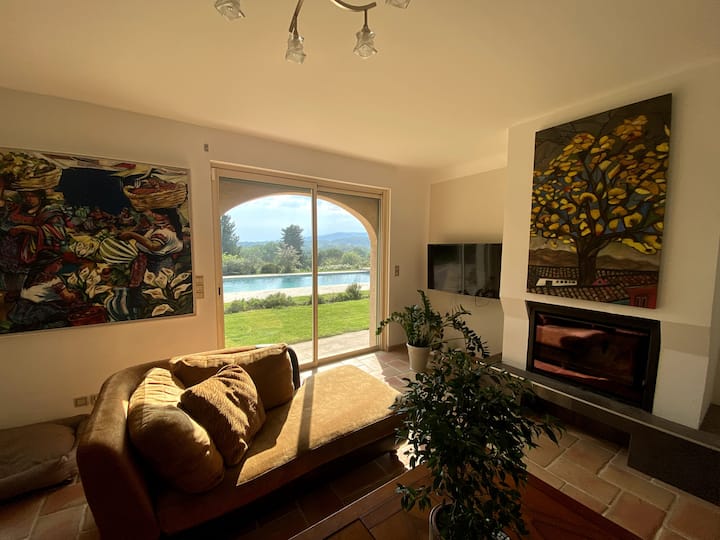Villa Provencal, Amazing View - Roquefort-les-Pins