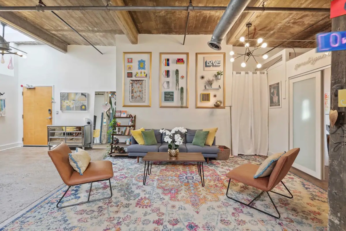Loft lumineux et magnifique à Inman Park - Lofts à louer à Atlanta ...