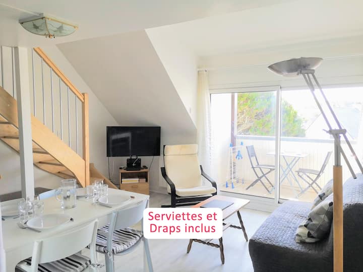 Les Plages à Pied - Parking - Balcon - Carnac