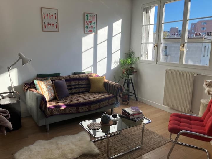 Appartement Charmant Pour Couple - Paris