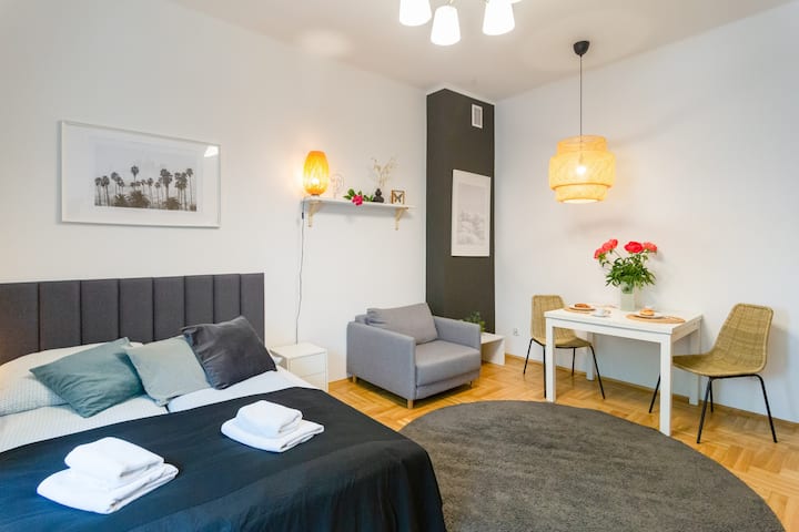 May B – Cosy Studio Near Historic Center - Aéroport Jean-Paul II de Cracovie (KRK)
