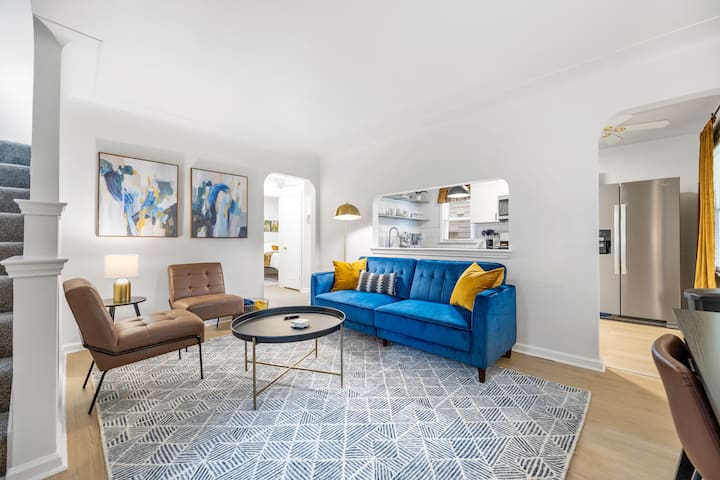 3bd Cozy Chic Home Near *Airport*beaumont*downtown - Dearborn, MI