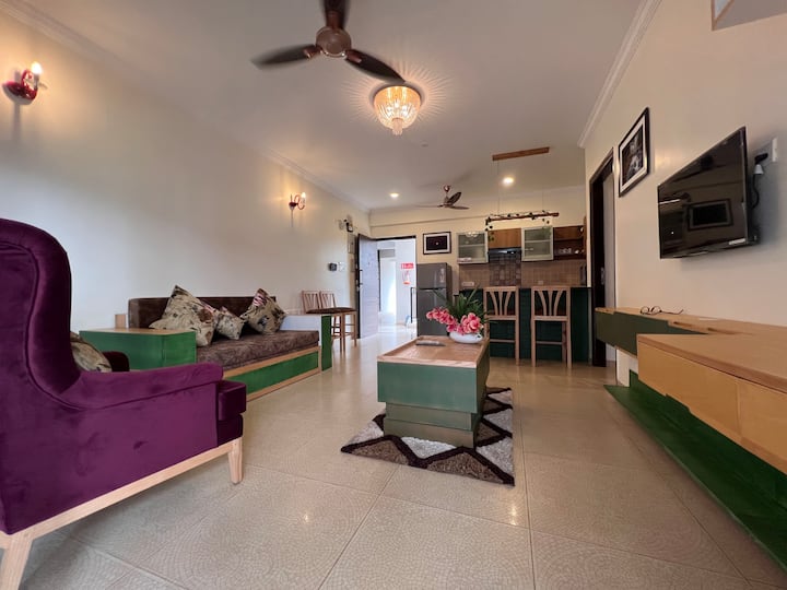 05-1bhk 2 Pools, Gym, Ev Charging, Near Beach, Goa - Goa