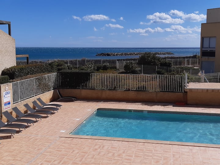 Appartement D'exception Classé 3* Vue Mer. - Valras-Plage