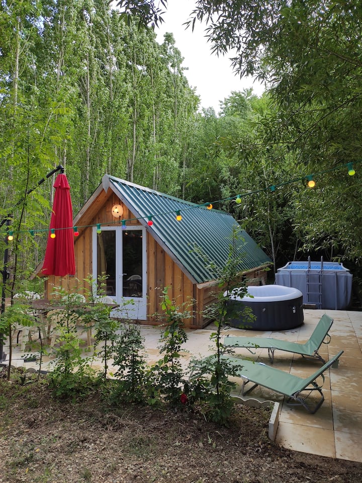 Chalet à L'orée D'un Bois Pour 5 Personnes - Gironde