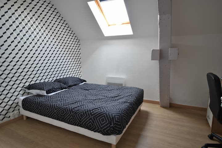 Chambre #1 Confort Centre-ville Dans Co-locaction - Belfort