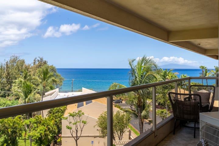 Maui Banyan, King Bed, Ocean View, Kamaole Beach! - Maui, HI