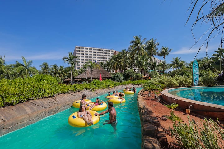 Flat Dentro Do Hotbeach P/6 Pessoas Park A Parte* - Olimpia