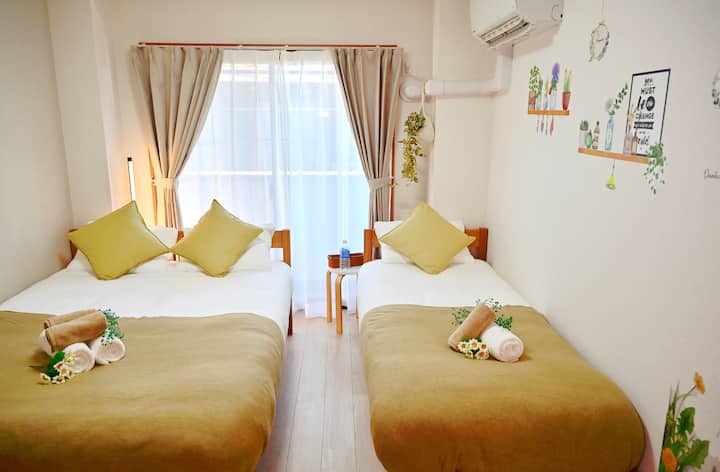 Subway 2min Skytree#6min Asakusa#18min Ginza#3ppl - Asakusa