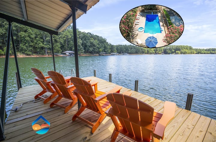 Modern Lakefront Retreat With Pool, Near Clemson - Clemson, SC